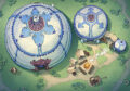 The Nomadic Camp battle map by 2-Minute Tabletop