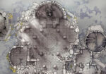 The Forgotten Monastery Interior battle map by 2-Minute Tabletop