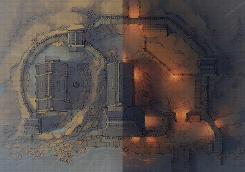 The River Fort Pack | Maps & Assets by 2-Minute Tabletop