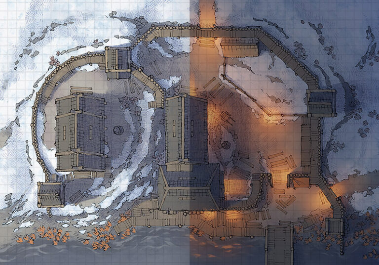 The River Fort Pack | Maps & Assets by 2-Minute Tabletop