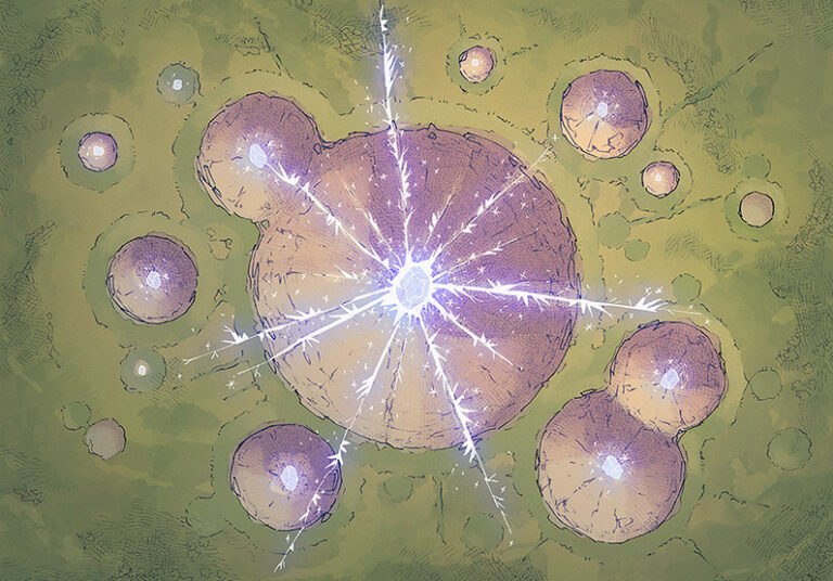 The Fallen Star Battle Map | 2-Minute Tabletop