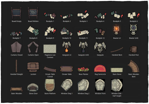 The Wizarding School Classroom Battle Map | 2-Minute Tabletop
