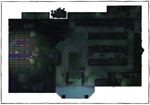 The Arcade Center Pack | Maps & Assets by 2-Minute Tabletop