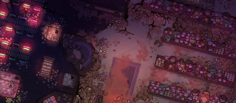 The Arcade Center Battle Map | 2-Minute Tabletop