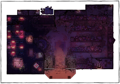 The Arcade Center Pack | Maps & Assets by 2-Minute Tabletop