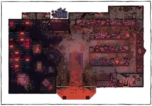 The Arcade Center Pack | Maps & Assets by 2-Minute Tabletop