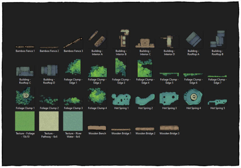 The Onsen (Hot Springs) Battle Map | 2-Minute Tabletop