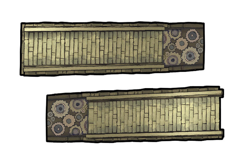 The Wizarding School Grand Staircase Battle Map | 2-Minute Tabletop