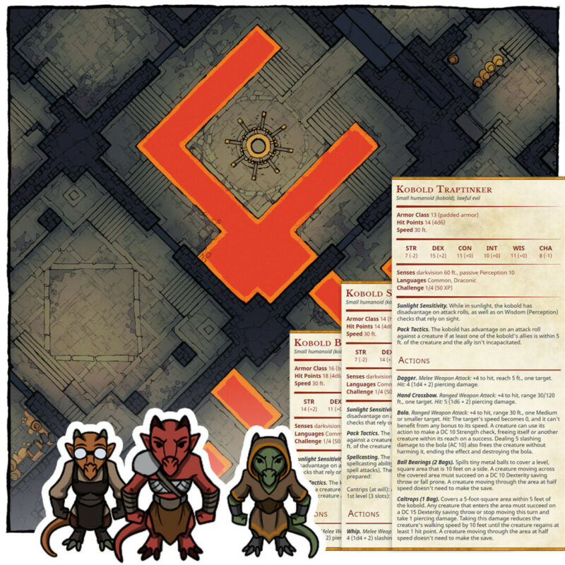 A Vault of Traps and Scales - Preview | 2-Minute Tabletop A Vault of Traps and Scales - Preview | 2-Minute Tabletop