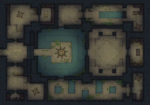 The Dwarven Vault Pack | Maps & Assets by 2-Minute Tabletop