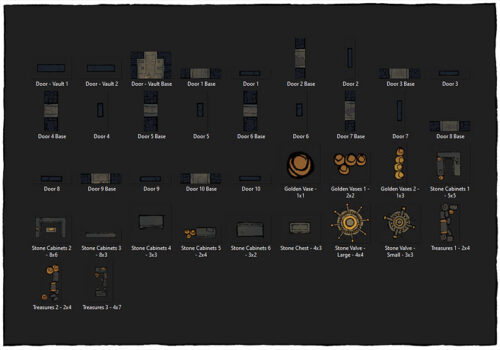 The Dwarven Vault Pack | Maps & Assets by 2-Minute Tabletop