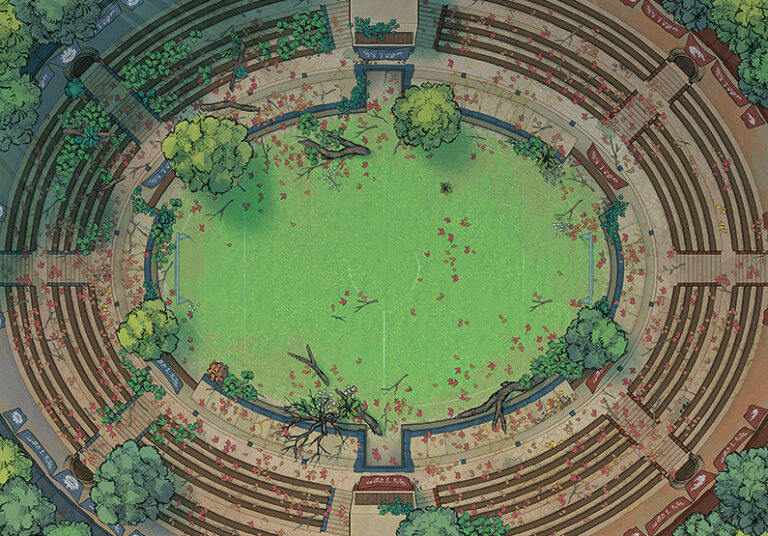 The Fantasy Stadium Pack | Maps & Assets by 2-Minute Tabletop