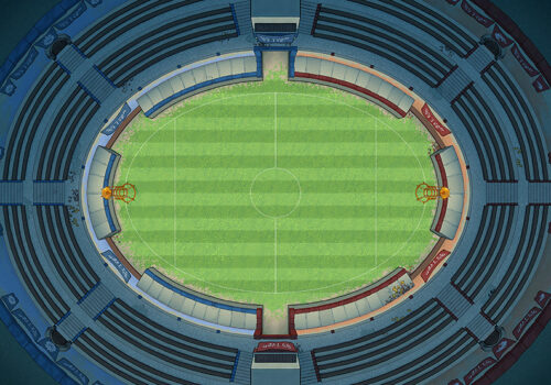 The Fantasy Stadium Pack | Maps & Assets by 2-Minute Tabletop