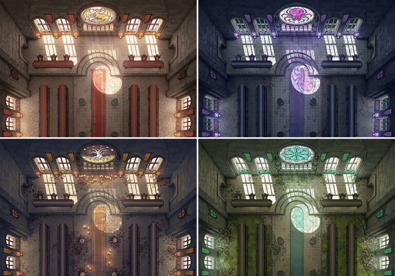 The Wizarding School Great Hall Pack | 2-Minute Tabletop