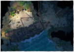 The Pirate's Grotto Battle Map | 2-Minute Tabletop
