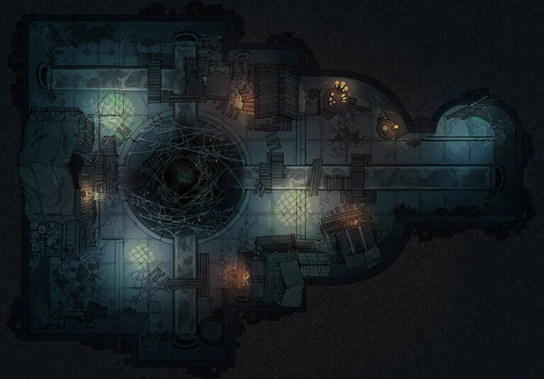 The Sewer Hideout Pack | Maps & Assets by 2-Minute Tabletop