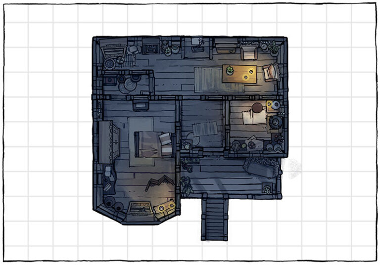 The Thai Furniture Map Assets | 2-Minute Tabletop