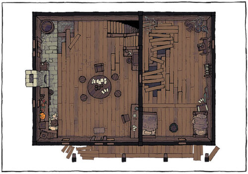 The Medieval Building Map Assets Pack | 2-Minute Tabletop