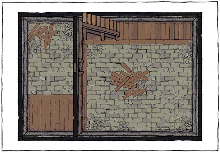 The Medieval Building Map Assets Pack | 2-Minute Tabletop