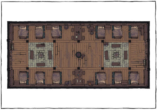 The Medieval Building Map Assets Pack | 2-Minute Tabletop