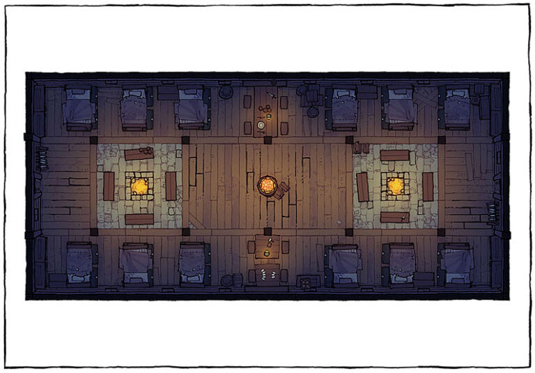 The Medieval Building Map Assets Pack | 2-Minute Tabletop