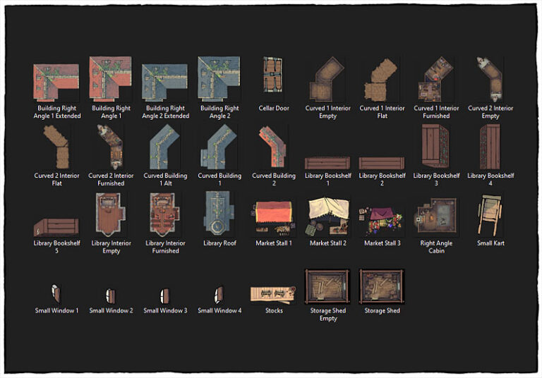 The Medieval City Center Battle Map | 2-Minute Tabletop