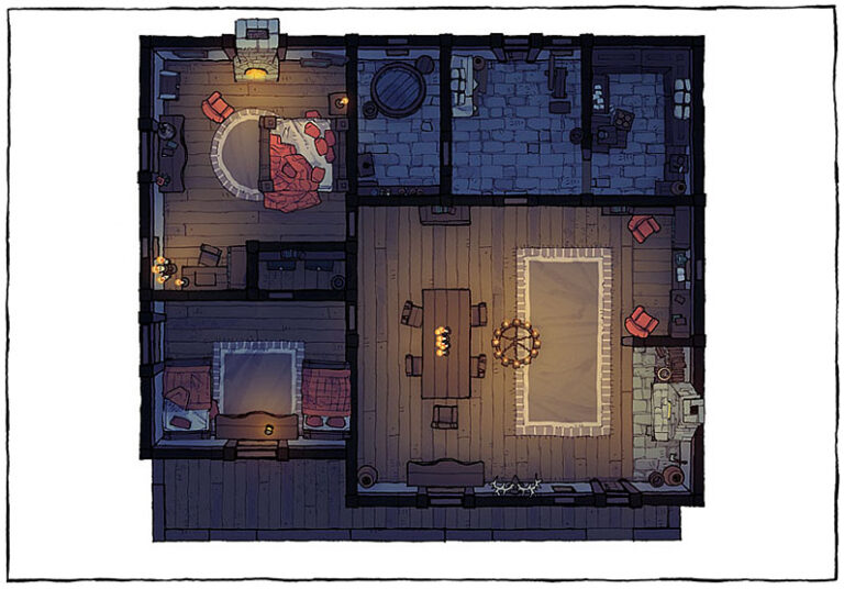 The Medieval Building Map Assets | 2-Minute Tabletop