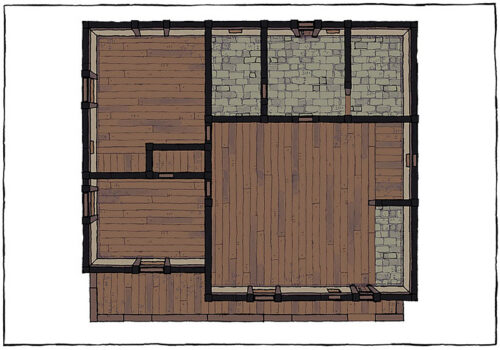 The Medieval Building Map Assets Pack | 2-Minute Tabletop