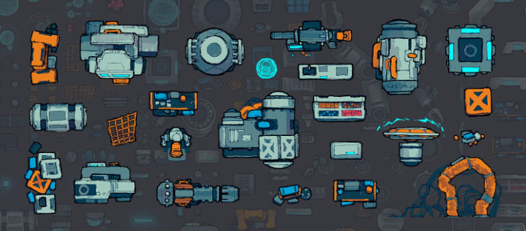 Sci-Fi Map Assets | 2-Minute Tabletop Sci-Fi Map Assets | 2-Minute Tabletop