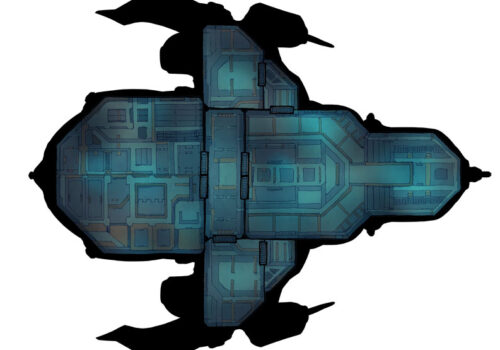 The Sci-Fi Map Assets Pack | Maps & Assets by 2-Minute Tabletop