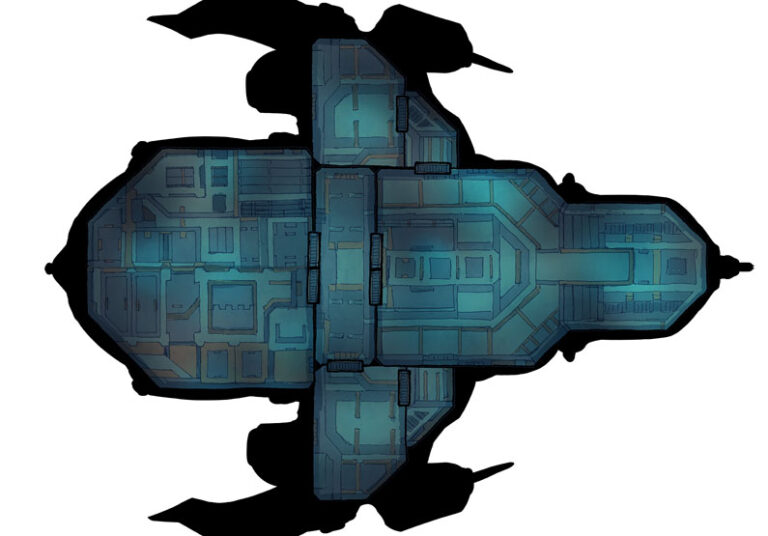 The Sci-Fi Map Assets Pack | Maps & Assets by 2-Minute Tabletop