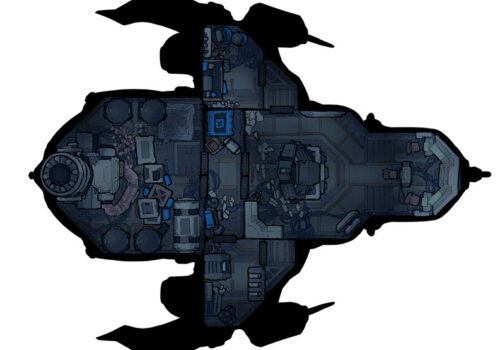 The Sci-Fi Map Assets Pack | Maps & Assets by 2-Minute Tabletop