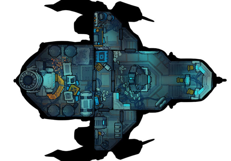 The Sci-Fi Map Assets Pack | Maps & Assets by 2-Minute Tabletop