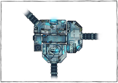 The Sci-Fi Industrial Interiors Pack | 2-Minute Tabletop