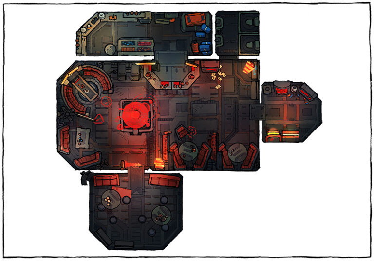 The Sci-Fi Industrial Interiors Pack | 2-Minute Tabletop