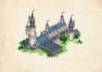 The Wizarding School Grounds Map Pack | 2-Minute Tabletop