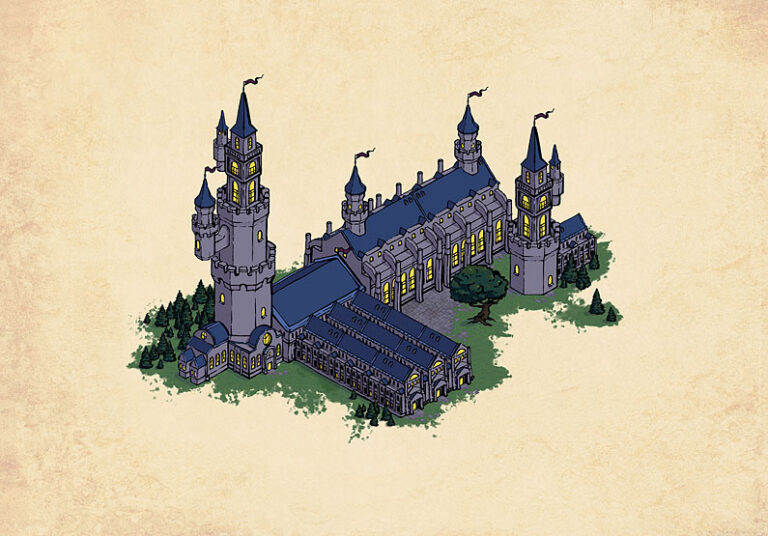 The Wizarding School Grounds Map Pack | 2-Minute Tabletop
