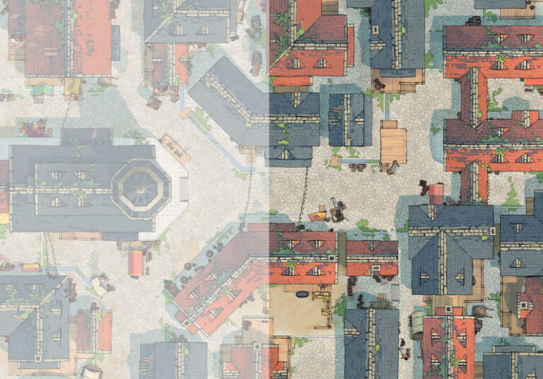 The Medieval City Streets Pack | 2-Minute Tabletop