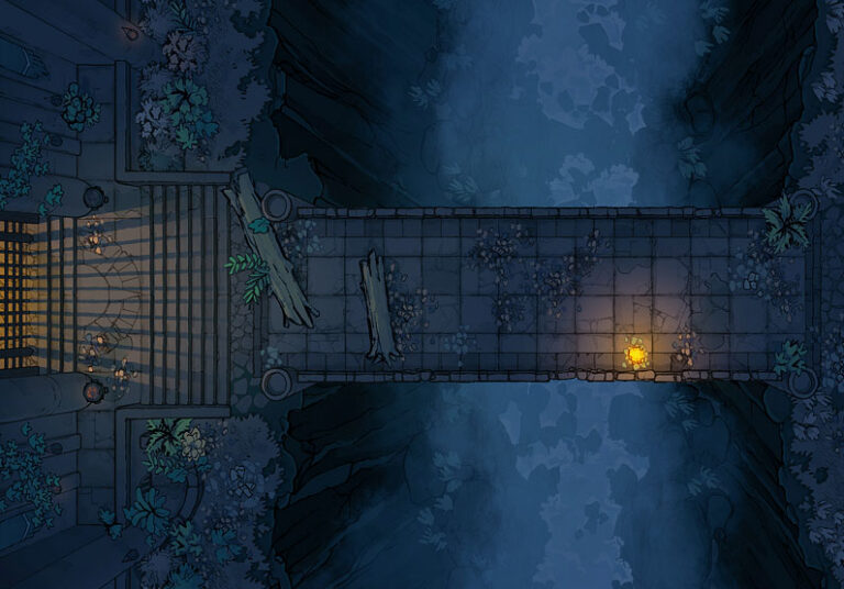 The Banshee Bridge Pack | Maps & Assets by 2-Minute Tabletop