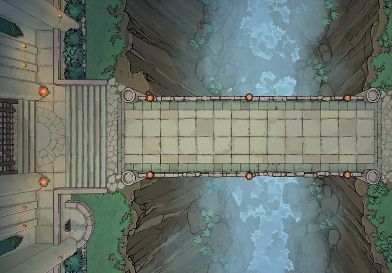 The Banshee Bridge Pack | Maps & Assets by 2-Minute Tabletop