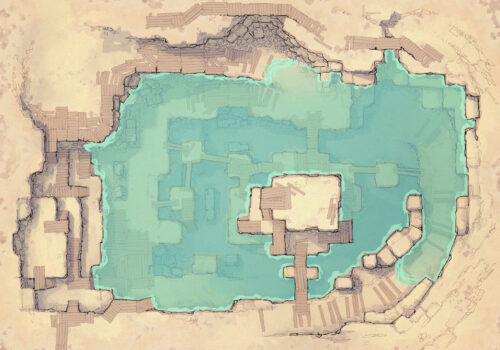 The Stone Quarry Pack | Maps & Assets by 2-Minute Tabletop