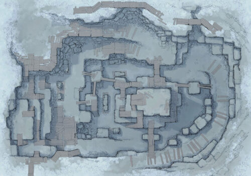 The Stone Quarry Pack | Maps & Assets by 2-Minute Tabletop