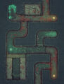 The Sewer Pipes Battle Map | 2-Minute Tabletop
