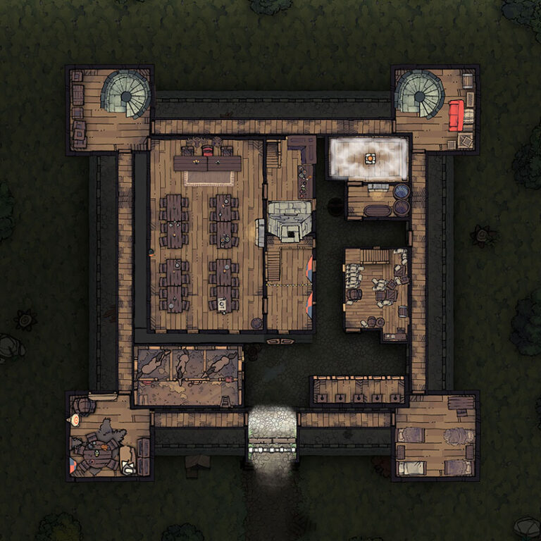 Paweł's Monastery Maps | 2-Minute Tabletop