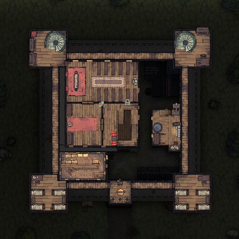 Paweł's Monastery Maps | 2-Minute Tabletop