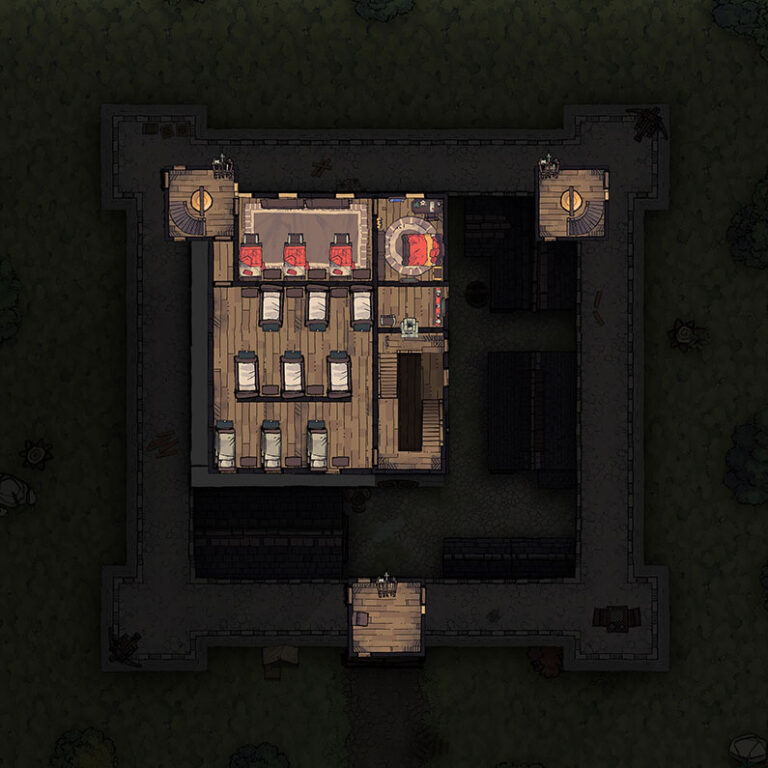 Paweł's Monastery Maps | 2-Minute Tabletop