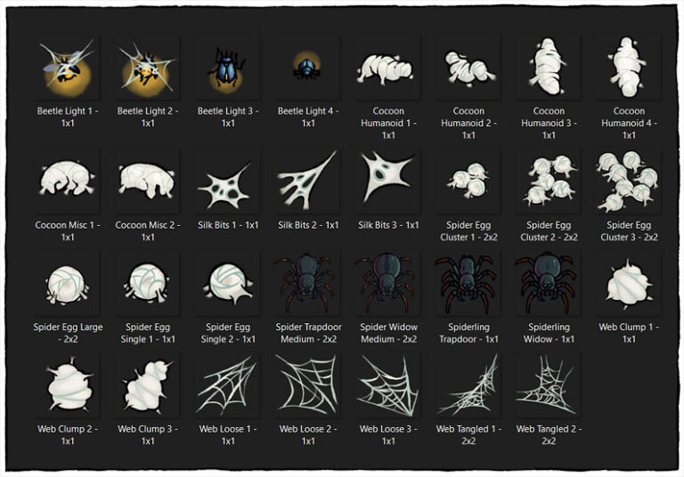 The Sinister Spider Encounter Assets | 2-Minute Tabletop