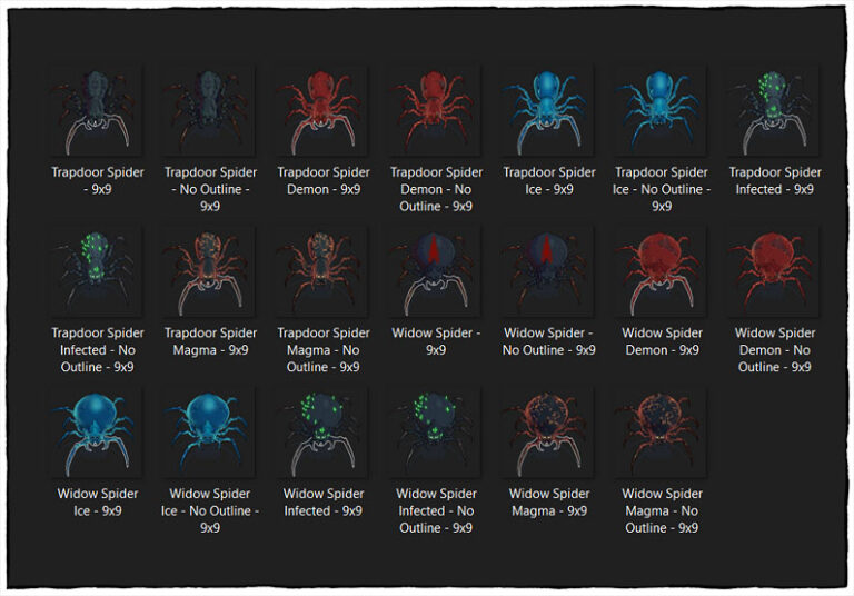 The Sinister Spider Encounter Assets | 2-Minute Tabletop