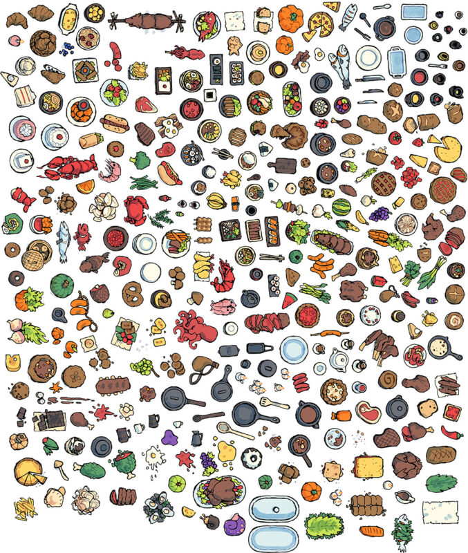 Food Assets - Large Preview | 2-Minute Tabletop