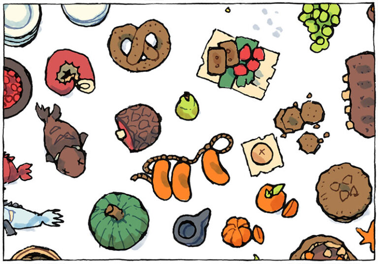 Hand-Drawn Food Assets by 2-Minute Tabletop